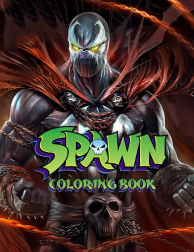 Spawn Coloring Book: Favorite An Advanced Fantasy Adults Books ...