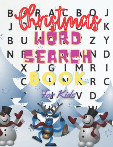 Christmas Word Search Book for Kids: 100 Christmas Word Search Pages ...