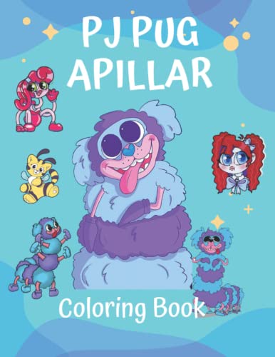 PJ Pug a Pillar - Poppy Playtime Chapter 2 Coloring Book: New Original ...