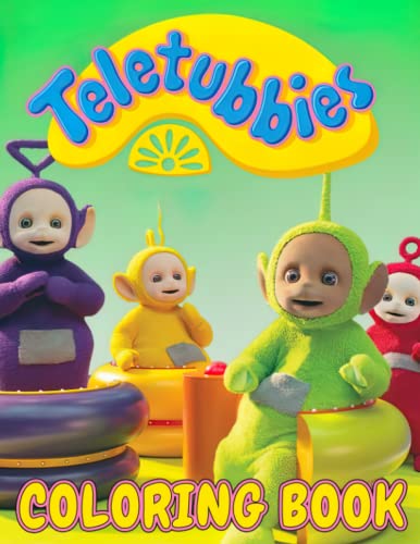 Teletubbies Coloring Book: Jumbo A Unique Relax Activity Pages For ...