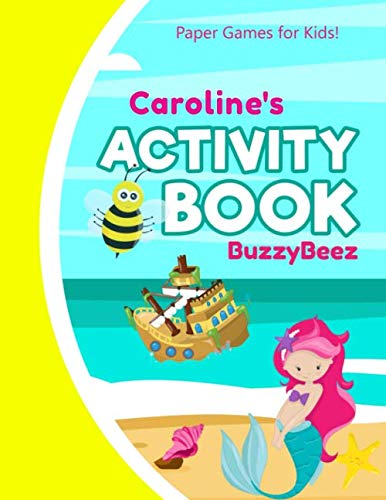 Caroline Activity Book: Mermaid Puzzle Activities | 5 Kid Ready to Play ...