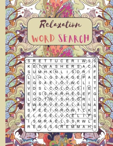 Relaxation Word Search: Nostalgic Word Find Games to Keep Your Mind ...