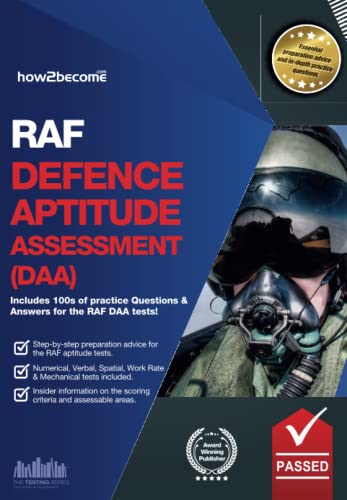 RAF Defence Aptitude Assessment (DAA): Includes 100s of practice ...