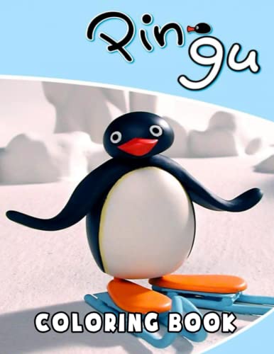 Pingu Coloring Book: Great Pages with Premium Quality Images ...