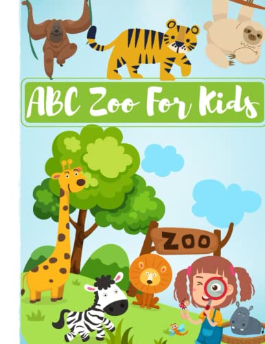 ABC Zoo For Kids: The Funniest ABC Book , Alphabet Book For Kids ...