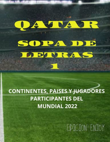 QATAR SOPA DE LETRAS: CONTINENTES PAISES Y JUGADORES DEL MUNDIAL 2022 ...