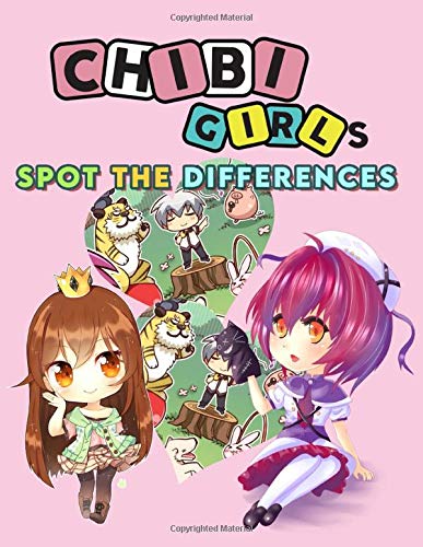 Chibi Girls Spot The Difference: Awesome Activity Spot The Differences ...