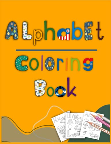 Alphabet Coloring Book | Coloring book for children | Color Letters and ...
