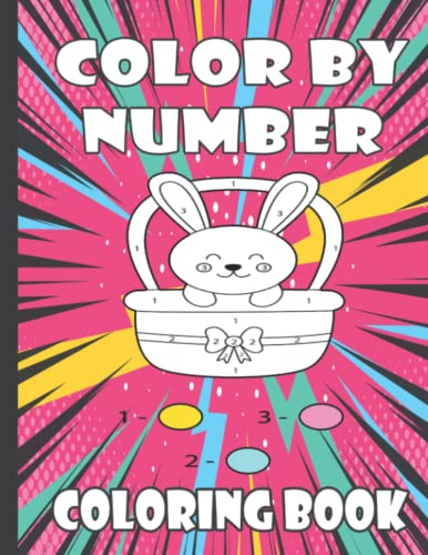 Color By Number Coloring Book: High Quality Pages With Great ...
