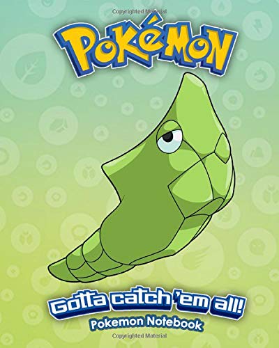 Pokemon Notebook: Pokemon Gen 1 No. 011 Metapod Journal by AmeerSwileh ...