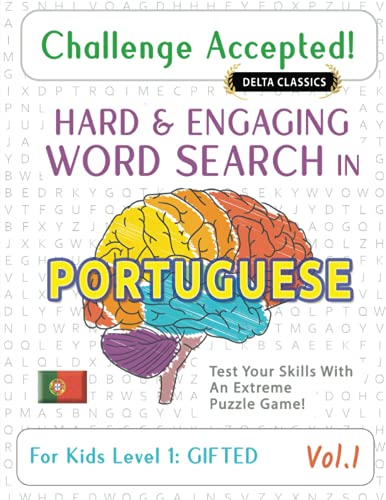 CHALLENGE ACCEPTED! - HARD AND ENGAGING WORD SEARCH IN PORTUGUESE FOR ...