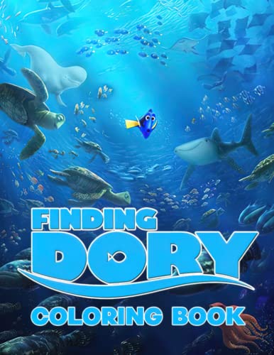 Finding Coloring Book: Creative Fantasy Dory All Amazing Books For ...