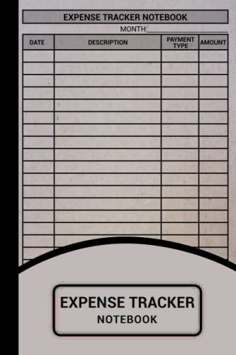 Expense Tracker Notebook: A Simple Tracker To Keep Track Your Small ...