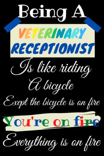 veterinary receptionist notebook: Unique and Personalized Notebook Idea ...