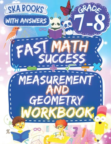 Fast Math Success: Measurement and Geometry Workbook Grade 7-8 ...