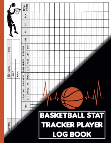 Basketball Stat Tracker Player Log Book: Basketball Training Log and ...