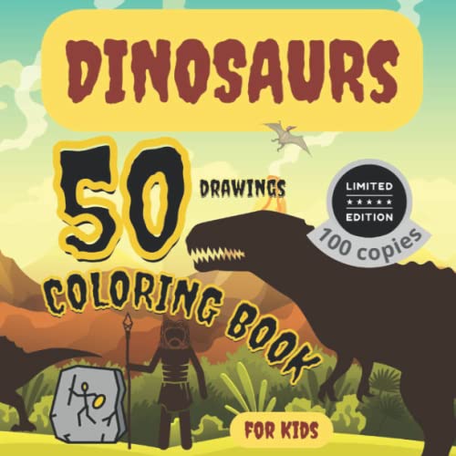 Dinosaurs - Coloring Pages: Dinosaurs for Children to Play and Learn by ...