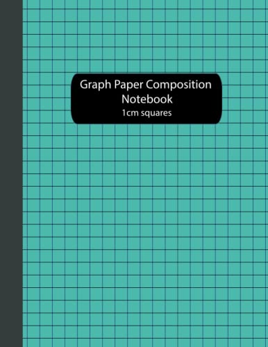 Graph Paper Notebook 1cm Squares: Quad Ruled 1 cm squire,120 page ...