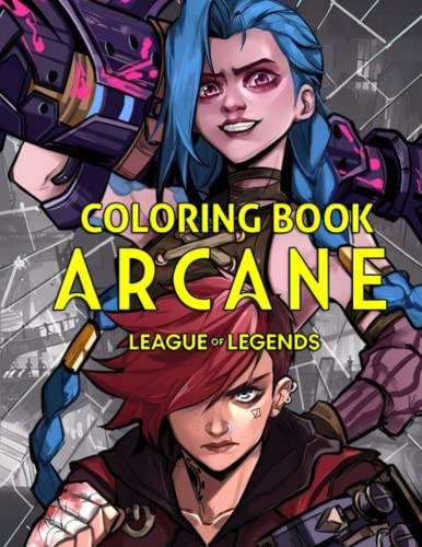 Arcane Coloring Book: Adorable Perfection League Funny Of The ...