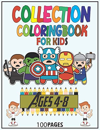 COLLECTION COLORING BOOK FOR KIDS: Amazing coloring book for children ...