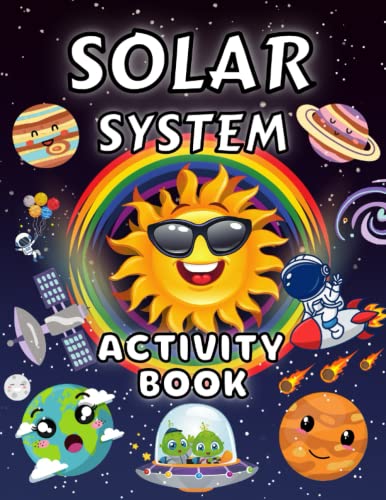 Solar System Activity Book: Educational Activity Book for Kids with ...