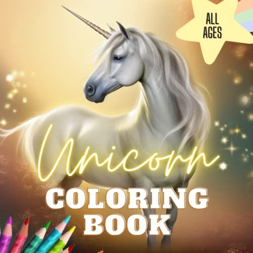 Unicorn Coloring Book: 50 Unique Designs for All Ages, Beautiful ...