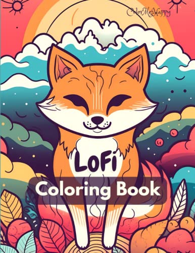 Lofi Coloring Book: Stress Relief, Indie, Relaxation, Chill, Lofi hip ...