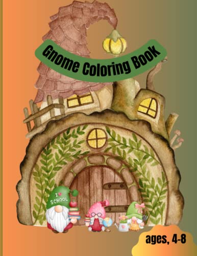 Gnome Coloring Book: Gnome Coloring Book: Whimsical and Cute Designs ...