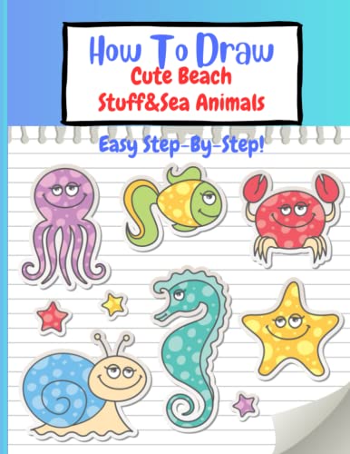 How To Draw Cute Sea Animals