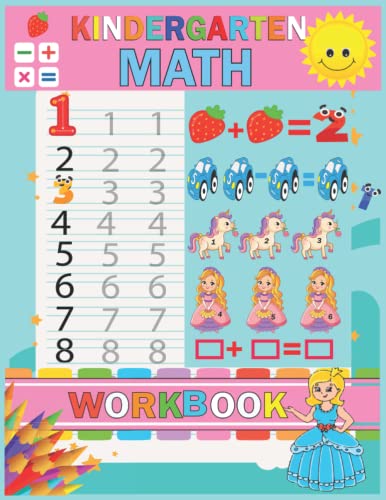 Kindergarten Math Workbook: Math Activity Workbook. For Kindergarten ...