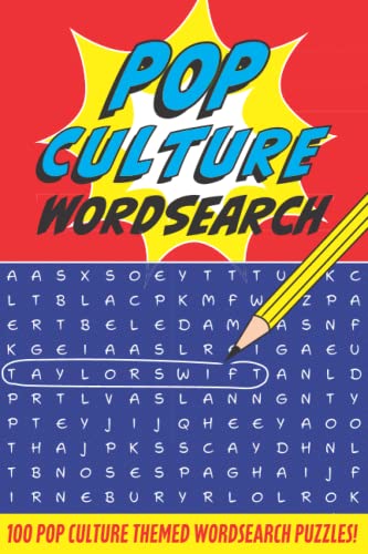 Pop Culture Wordsearch: 100 pop culture themed wordsearch puzzles! by ...