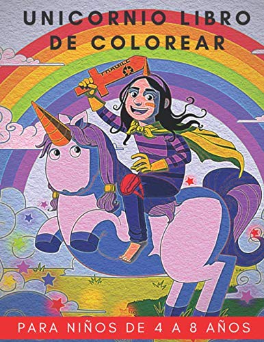Unicornio Libro de Colorear para Niños de 4 a 8 Años: | unicornio libro ...