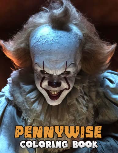 Pennywise Coloring Book: Be Happy Stunning Perfection Activity Series ...