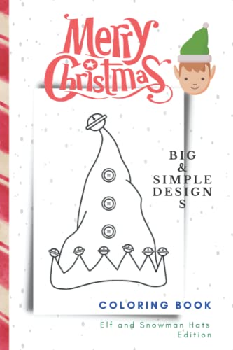 Coloring Book: Christmas Theme - Elf and Snowman Edition by Amethyst D ...