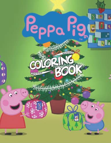 Pẹppa Pịg Coloring Book: 100 Pages, Excellent Pẹppá Pig Colouring Book ...