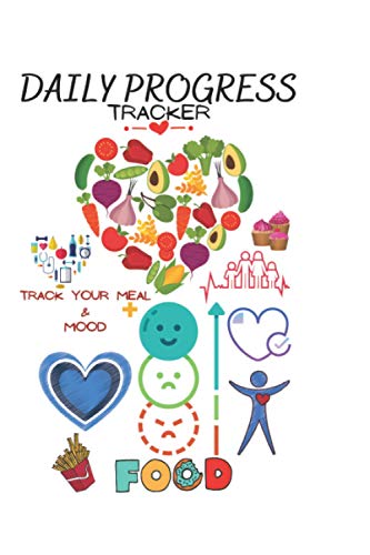 Daily Progress Tracker Journal: Monitor your Meal and Mood-Breakfast ...