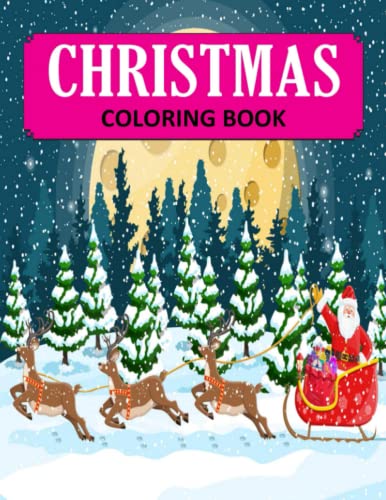 Christmas : Adult Coloring Book: Stress Relieving Designs for Adults ...