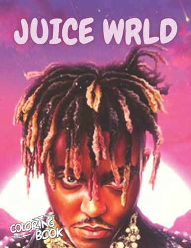 Juịce Wrld Coloring Book: Premium Illustration Pages to Color for Kids ...