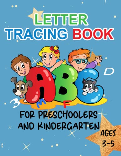 Letter Tracing Book: First Learn to write kids ages 3-5 ; Tracing Lines ...