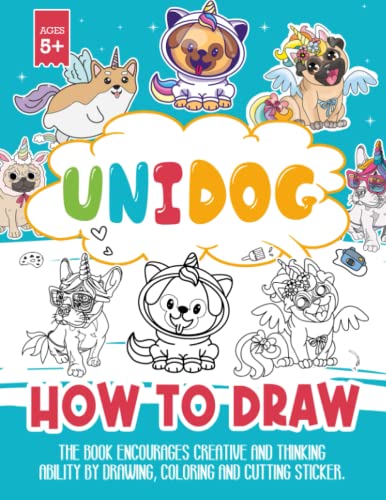 How To Draw How Unidog: Cool Activity Book For Kid Age 5+ And How To ...