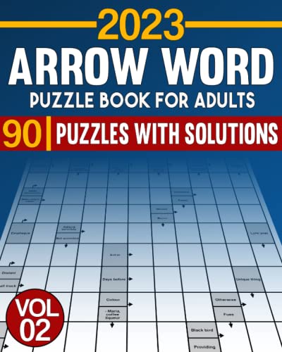 Arrow Words Puzzle Books for Adults: Arrowwords Puzzle Books ...