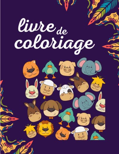 Livre de coloriage: 50 illustrations à colorier | format A4 | Images à ...