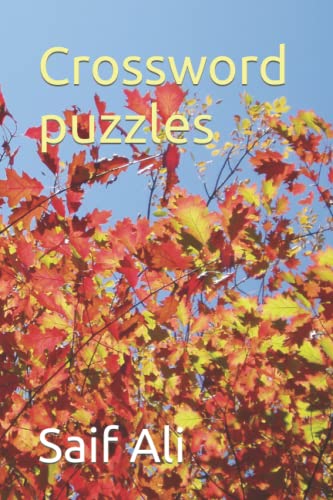 Crossword puzzles by saif ali | Goodreads