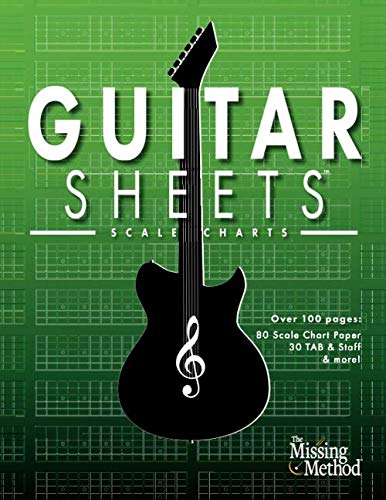 Guitar Sheets Scale Chart Paper: Over 100 pages of Blank Scale Chart ...
