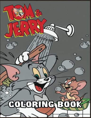 Tȯm And Jẹrry Coloring Book: JUMBO Tȯm And Jẹrry Coloring Book For Boys ...