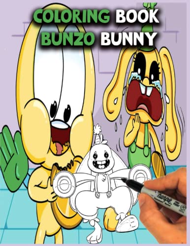 Bunzo Bunny Coloring Book: New Original Colouring Bunzo Bunny ...
