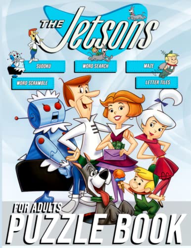 The Puzzle Book: A Small Art Jetsons Maze Adult Letter Tiles Activities ...