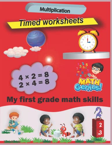 Multiplication timed worksheets | My first grade math skills: Easy ...
