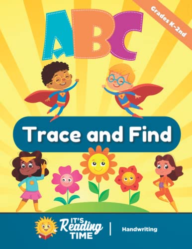 ABC Trace and Find: It's Reading Time Handwriting Activity Book by It's ...
