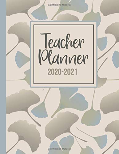 Teacher Planner 2020-2021: A 7-Period Monthly and Weekly Lesson Plan ...